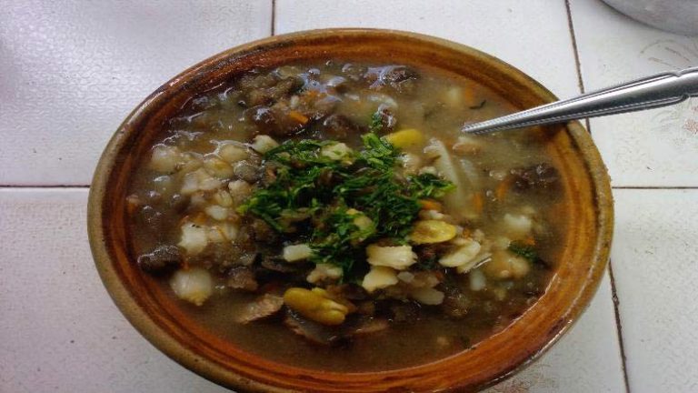 Sopa de Chairo - Otra Receta